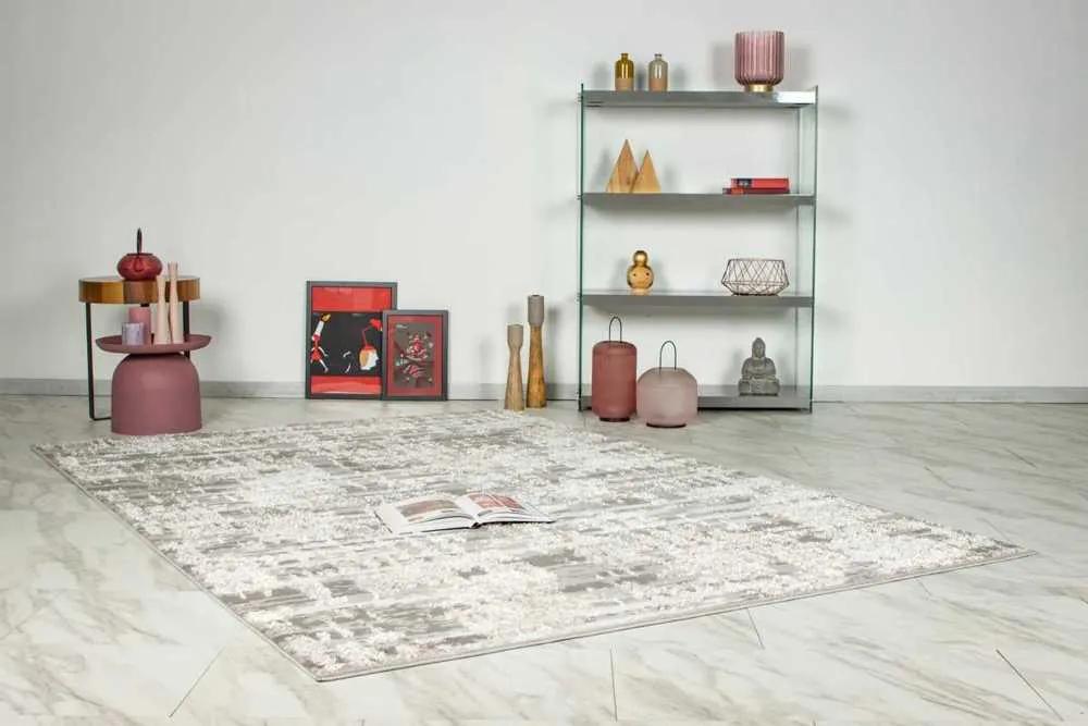 Lalee Kusový koberec Milas 206 Silver-Beige Rozměr koberce: 200 x 290 cm
