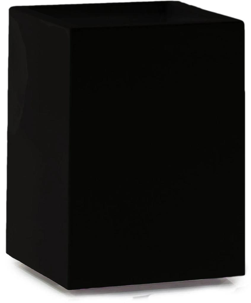 Premium Tower květinový obal Black Rozměry: 40 cm strana x 50 cm výška