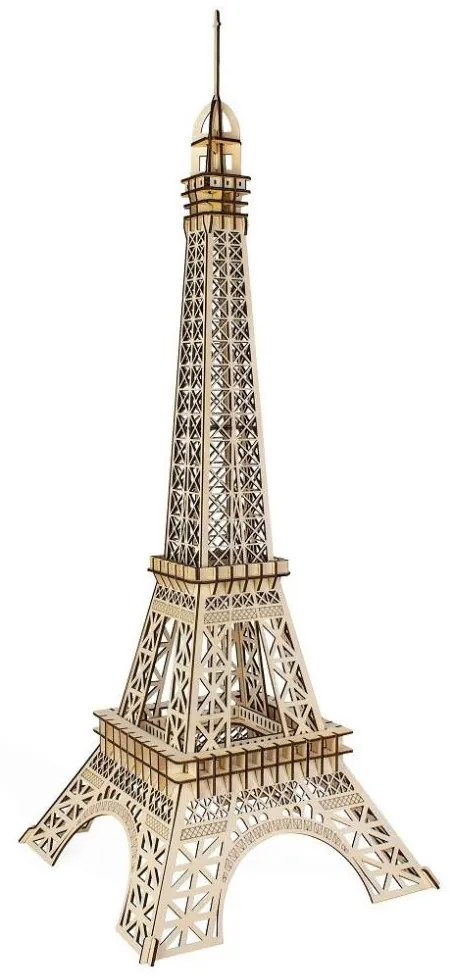 Woodcraft Woodcraft - Dřevěné 3D puzzle Eiffelova věž DV0154