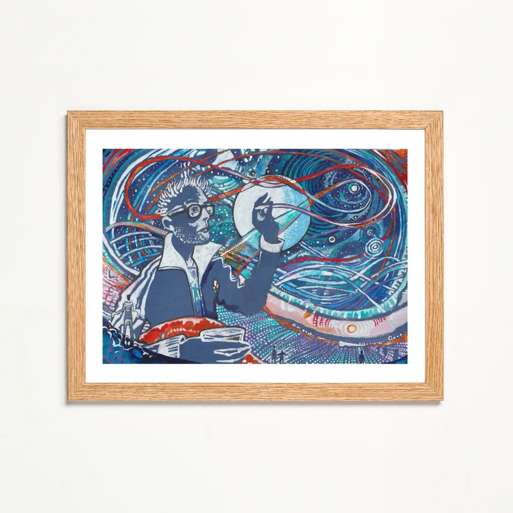 Jakub König | Shakti Rám: Černý, Velikost: 50 x 70 cm