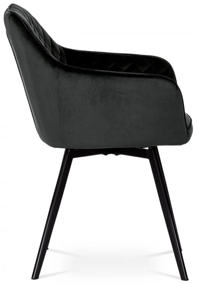 Jídelní židle Autronic DCH-425 — Černá