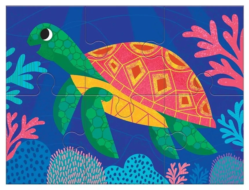 Mudpuppy Puzzle Oceán sada 4 v 1