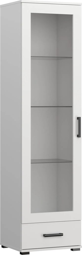 ADRK Furniture Frazio Vysoká vitrína ADRK-SHC-FRA-50-W