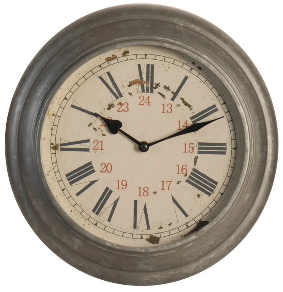 Kovové nástěnné hodiny Antic Line Vintagion, ⌀ 34 cm