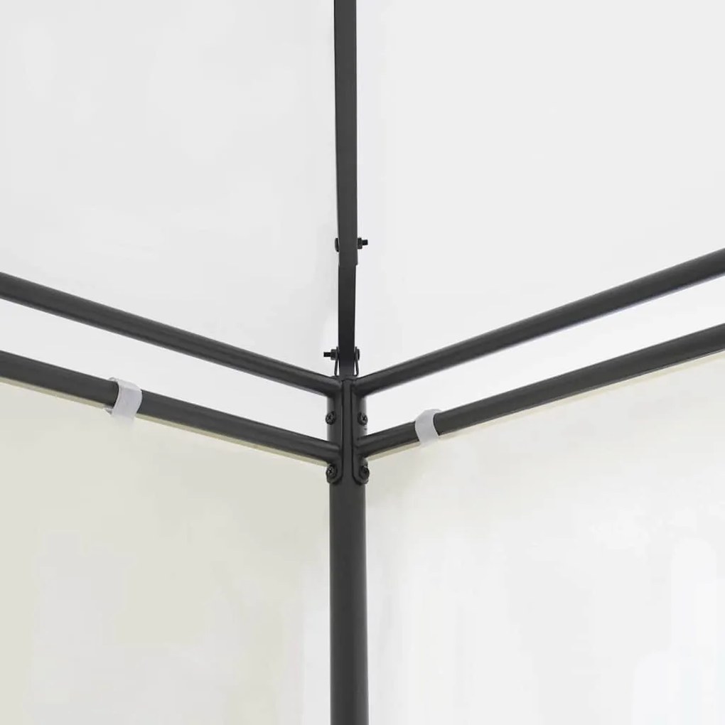 Zahradní altán 600 x 298 x 270 cm bílý 180 g/m² 310072