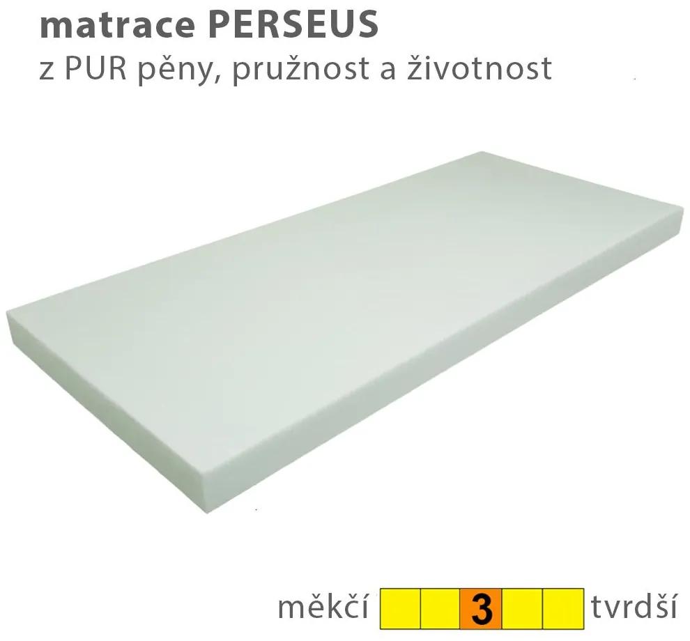 Jednolůžko DAVID | 90x200 cm | deska | VÝBĚR POTAHU A MATRACE | výroba v ČR