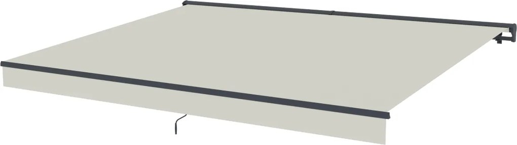 Elektrická markýza BestBerg BBSU-E395BG / 395 x 300 cm / béžová