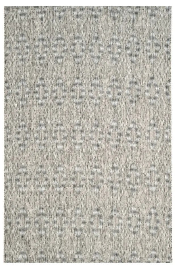 Šedý koberec vhodný i na venkovní použití Safavieh Biarritz, 160 x 231 cm