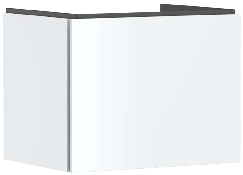 Hansgrohe Xilesa E - Umyvadlová skříňka, 50x63x47 cm, 1 zásuvka, matná bílá 54255700