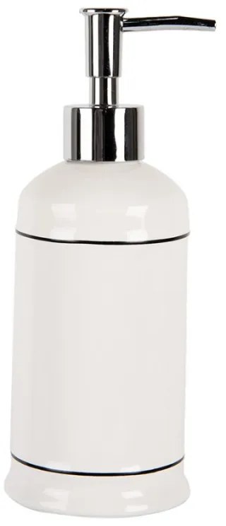 Keramický dávkovač na mýdlo s nápisem Le Bain – 350 ml