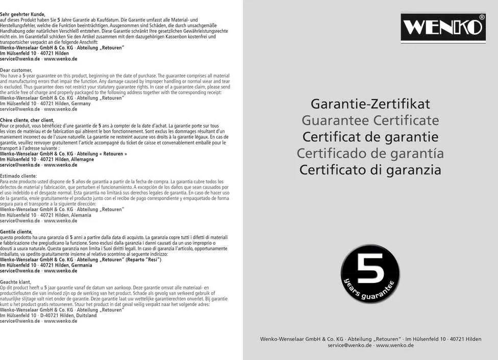 Háčky s přísavkami QUADRO, Vacuum-Loc, 2 ks, WENKO