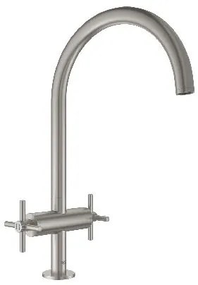 Grohe Atrio - Dřezová baterie, supersteel 30362DC0