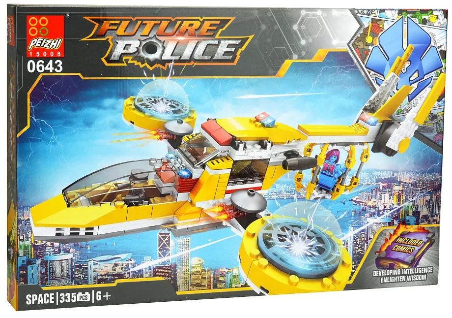 Stavebnice 0643, 335 dílků Future Police - Space