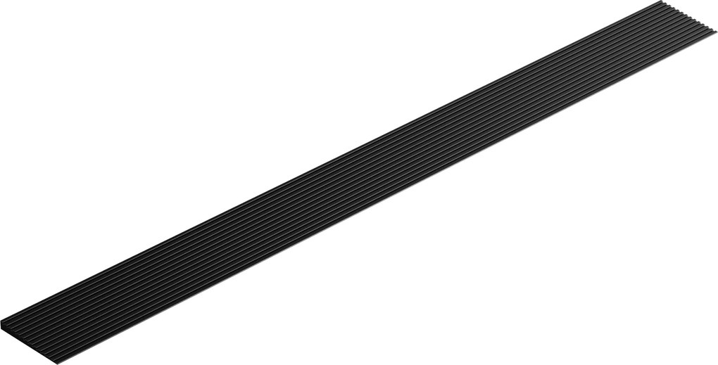 Prahová rampa Wiltec – 900 × 80 × 8 mm, černá (60925)