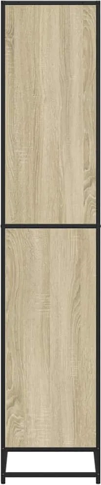 Knihovna dub sonoma 60 x 35 x 170,5 cm kompozitní dřevo 3300851