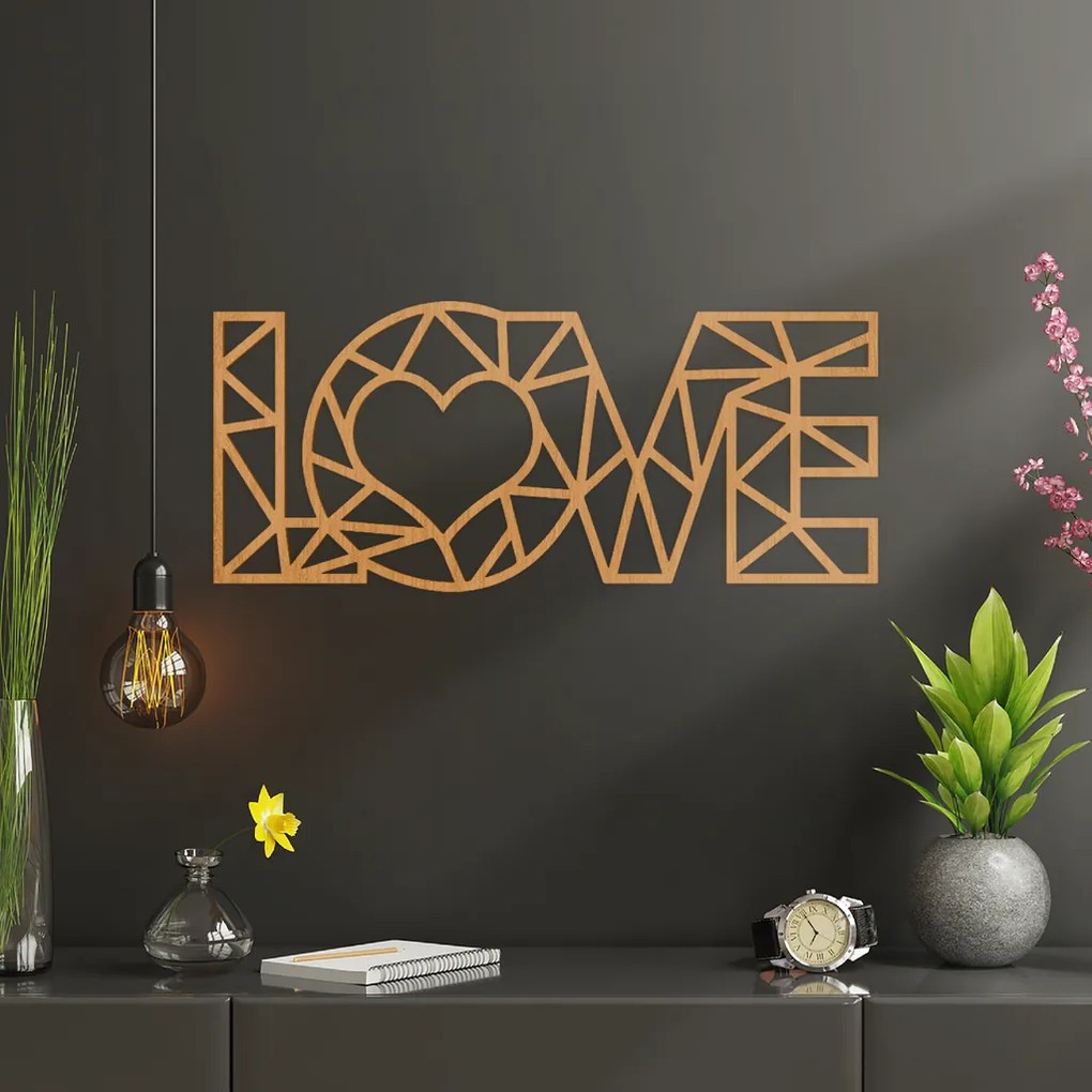 Ahome Ahome CZ Obraz Love 49 x 43 cm