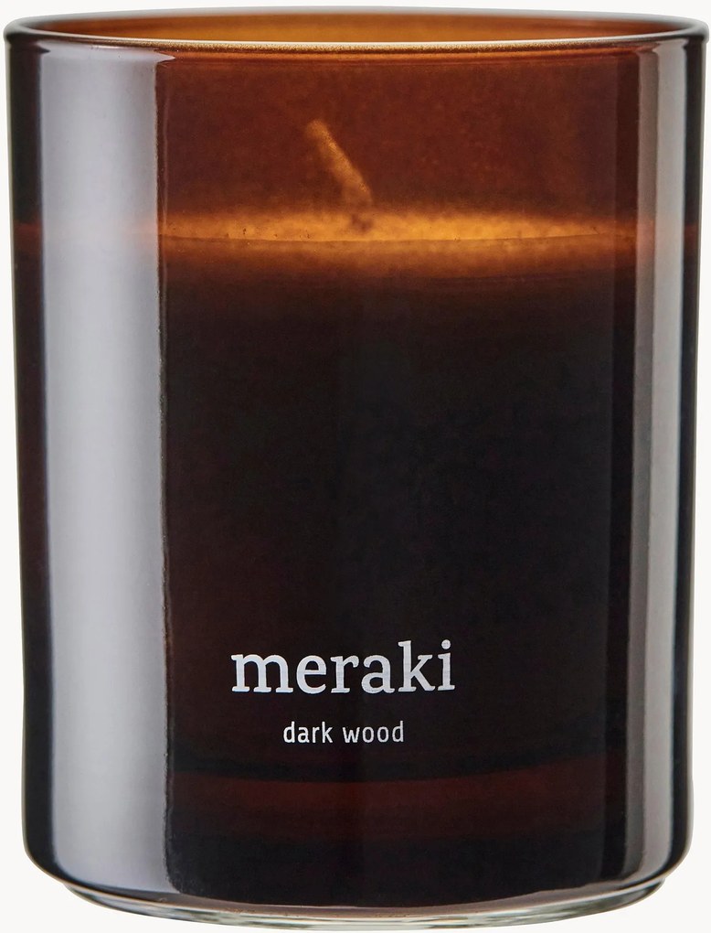 Vonná svíčka Dark Wood (muškátový oříšek, hřebíček & ambra)