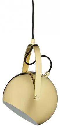 Ball with Handle brass, závěsné svítidlo Ø18 cm,mosaz Frandsen lighting 5702410207226