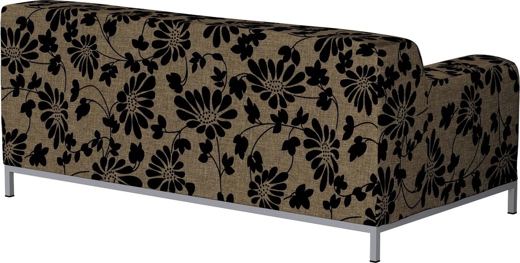 Potah na pohovku IKEA Kramfors 2-místná barva béžová látka pletený vzor, vzorované