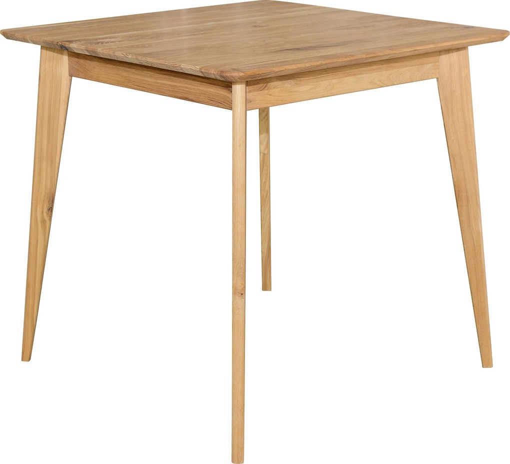 XXXLutz JÍDELNÍ STŮL, divoký dub, barvy dubu, 80/80/76 cm Carryhome - Jídelní stoly - 002748007902