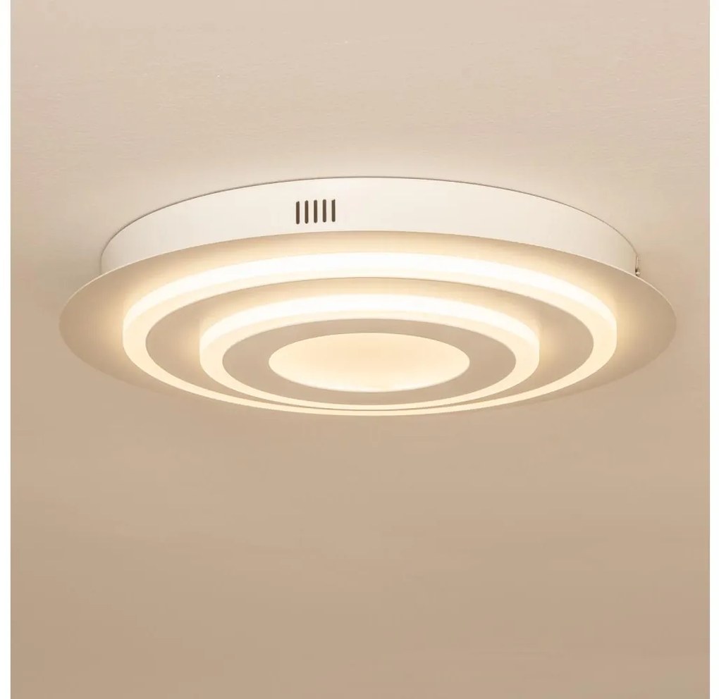 Wofi 9464.01.06.9000 - LED Stropní svítidlo FLYNN LED/25W/230V pr. 60 cm bílá