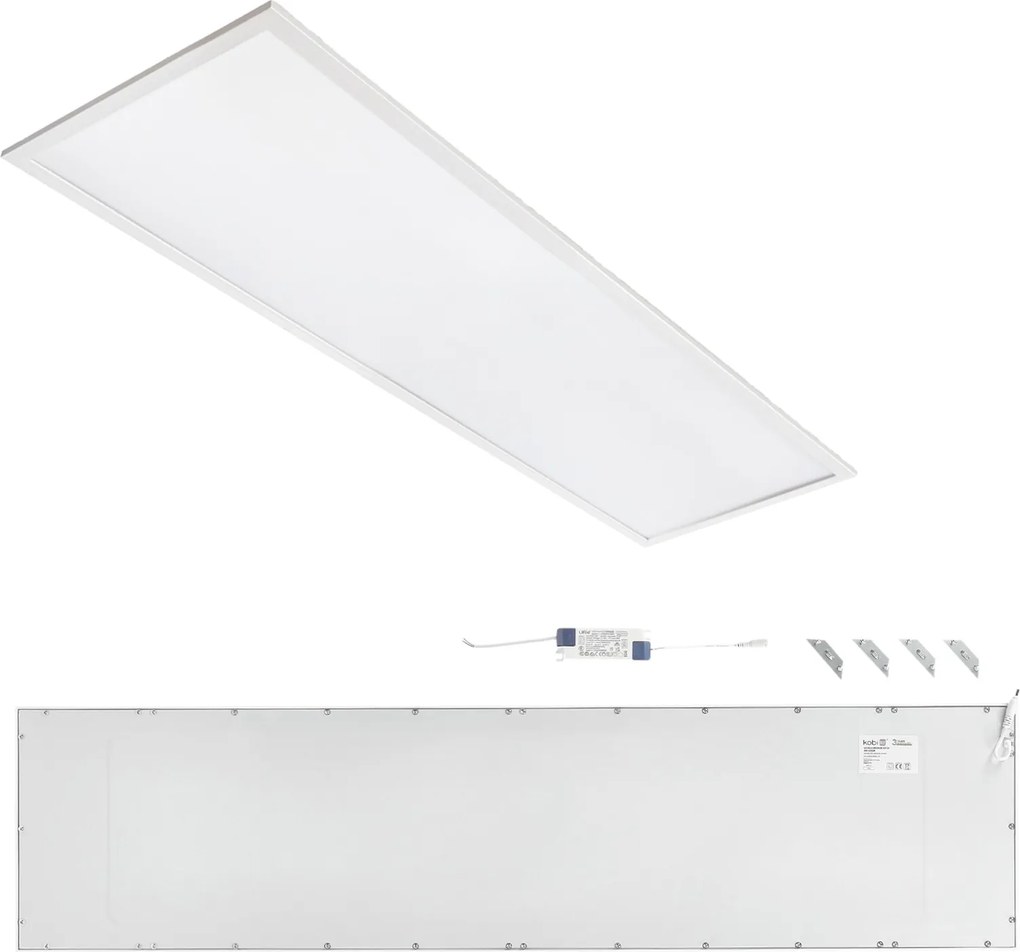 Led panel Nástěnný 40W 4300lm 4000K 120° Neutrální Bílý 30x120cm Nelio