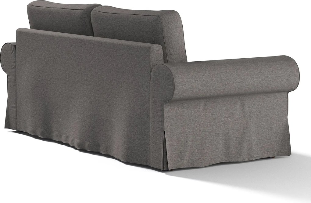 Potah na pohovku IKEA Backabro,  3-místná, rozkládací barva šedá látka pletený vzor
