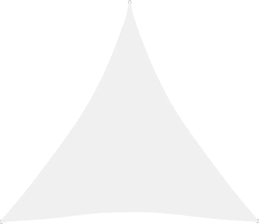 vidaXL Stínící plachta oxfordská látka trojúhelníková 3x3x3 m [135280] Barva: krémová