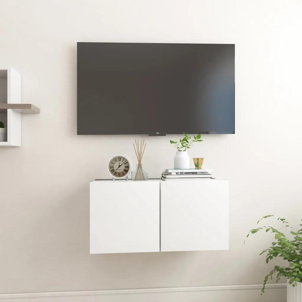vidaXL Závěsná TV skříňka 60x30x30 cm [804523] Barva: hnědý dub