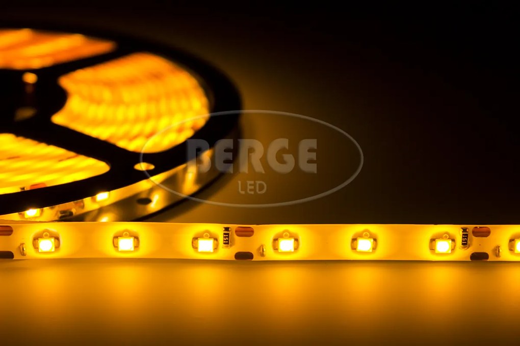 ECOLIGHT LED pásek - SMD 2835 - 5m - 60LED/m - 4,8W/m - 1200Lm - 12V - IP65 - žlutá