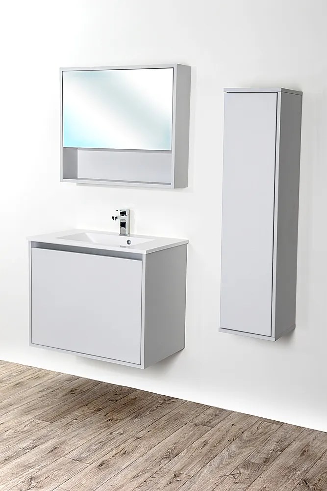 CEDERIKA - Amsterdam umyvadlová skříňka 1x šuplík barva metallic měděný korpus korpus metallic měděný šíře 90 CA.U1B.133.090