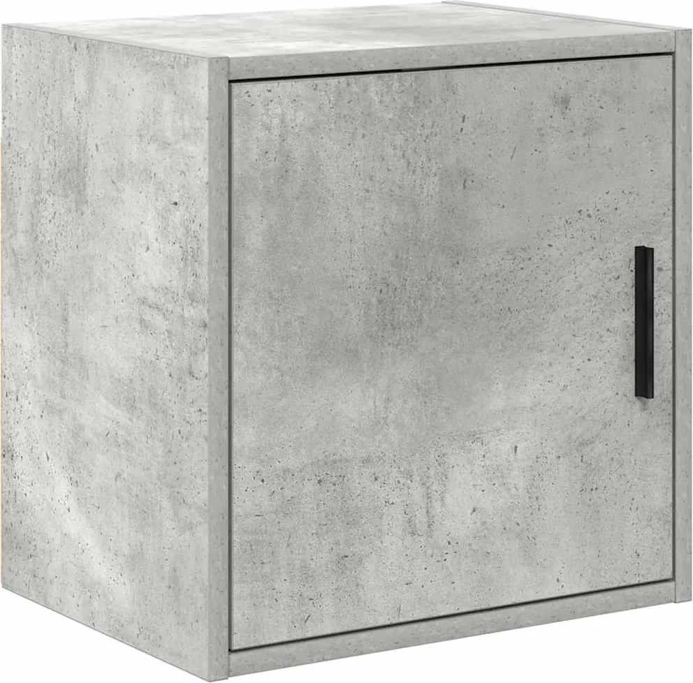 Garážové skříně 2 ks Beton Grey kompozitní dřevo 3328299