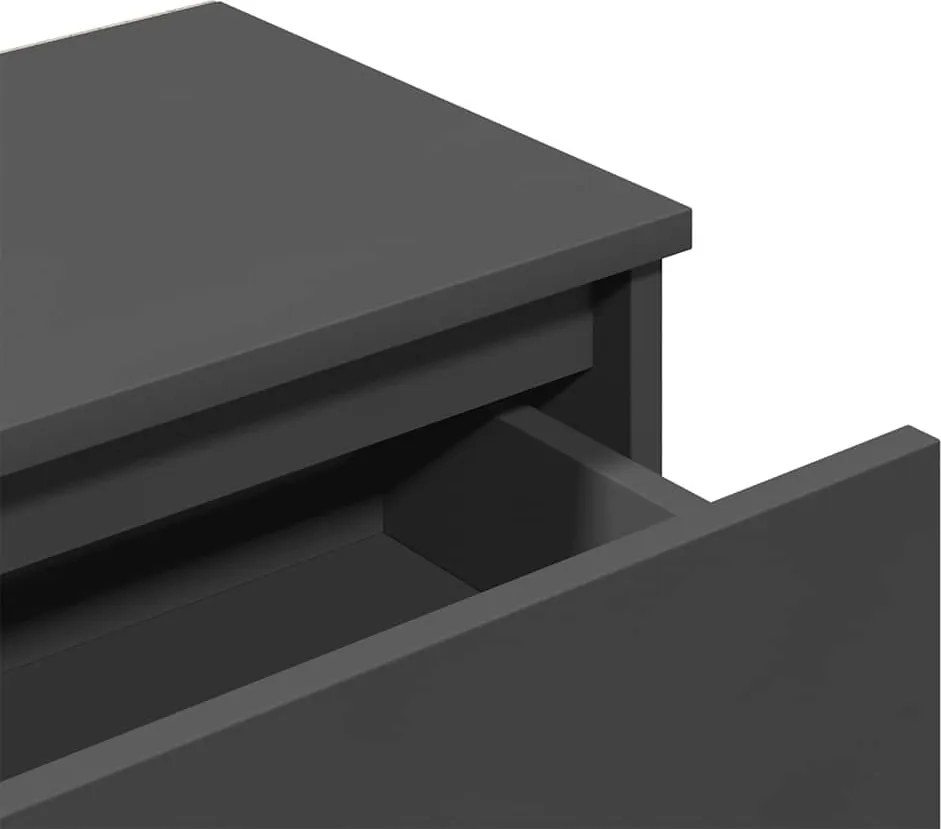vidaXL Noční stolky 2 ks 40 x 30 x 39 cm kompozitní dřevo [803460] Barva: Bílá