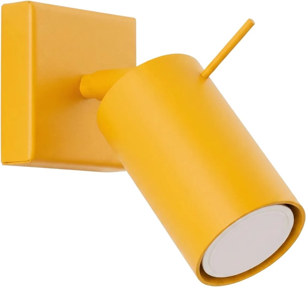 Sollux Lighting Nástěnné svítidlo RING žluté