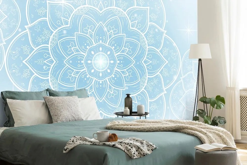 Tapeta nebeská orientální Mandala - 150x100 cm