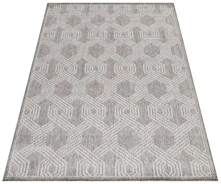 Ayyildiz Kusový koberec ARUBA 4904, Šedá Rozměr koberce: 60 x 100 cm