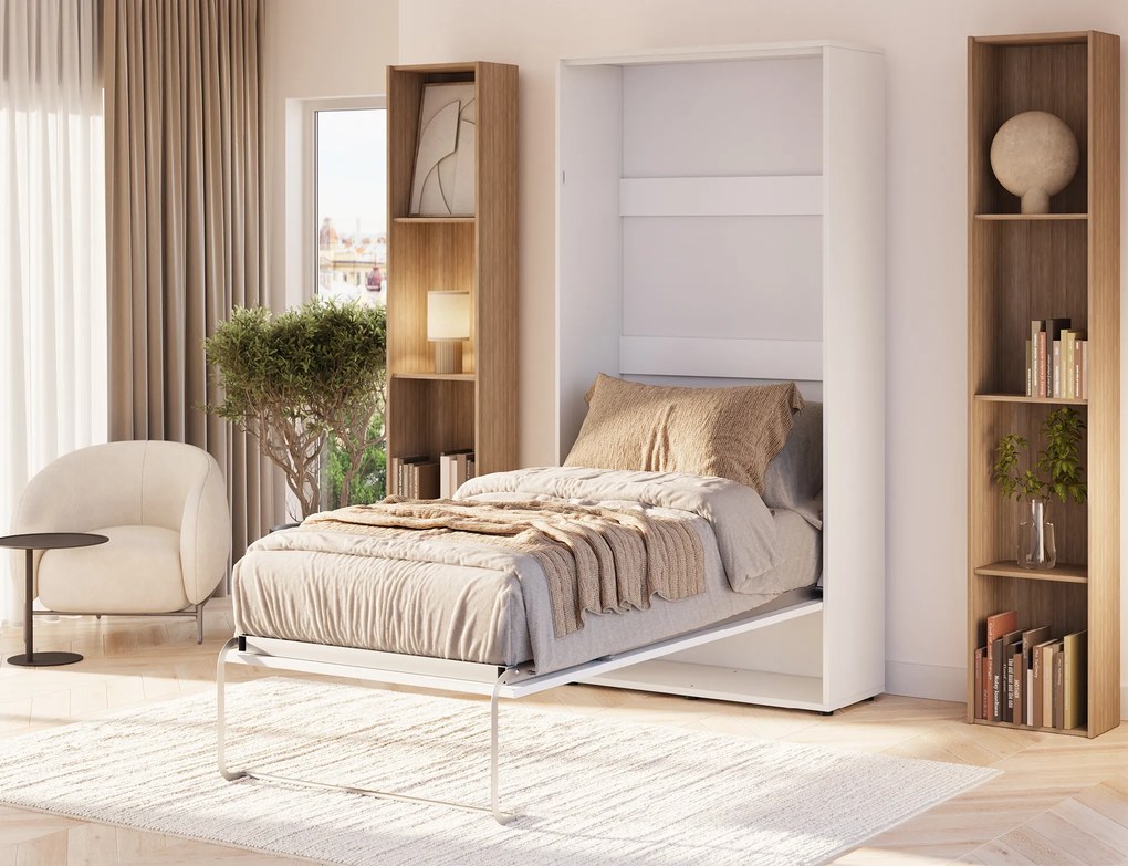 ADRK Furniture Vivario Výklopná postel 90 ADRK-WB-VIV-90-W