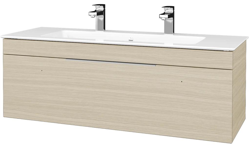 Dřevojas Koupelnová skříň ASTON SZZ 120 Varianta: D01 Beton / Úchytka T06 / D01 Beton