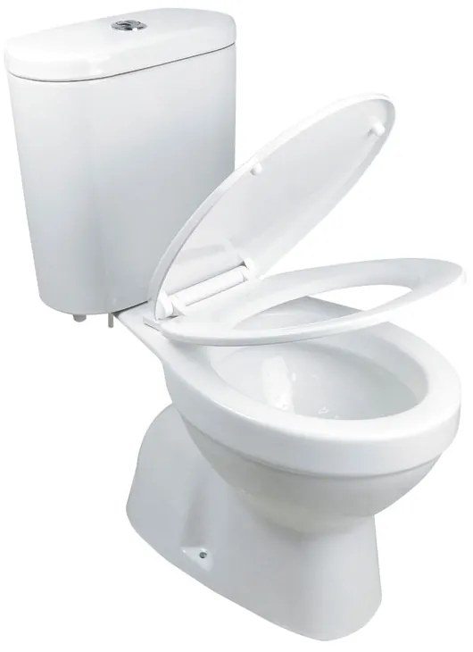 Mereo Mereo, WC kombi, spodní odpad s armaturou, VSD98