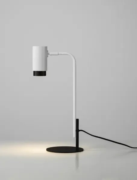 Designová stolní lampa Nessi Bílá