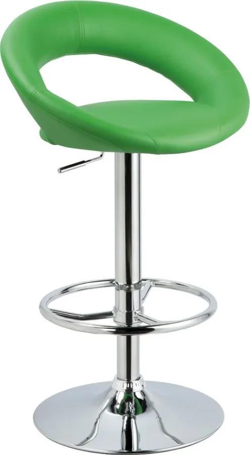 Casarredo Barová židle KROKUS C-300 zelená