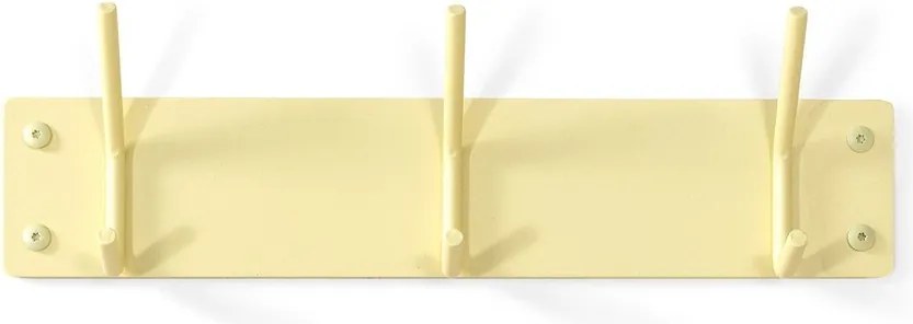 Světle žlutý ocelový nástěnný věšák 40 cm Fusion – Spinder Design