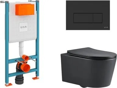 Závěsný wc set do lehkých stěn / předstěnová SAT Brevis SIKOVSB1