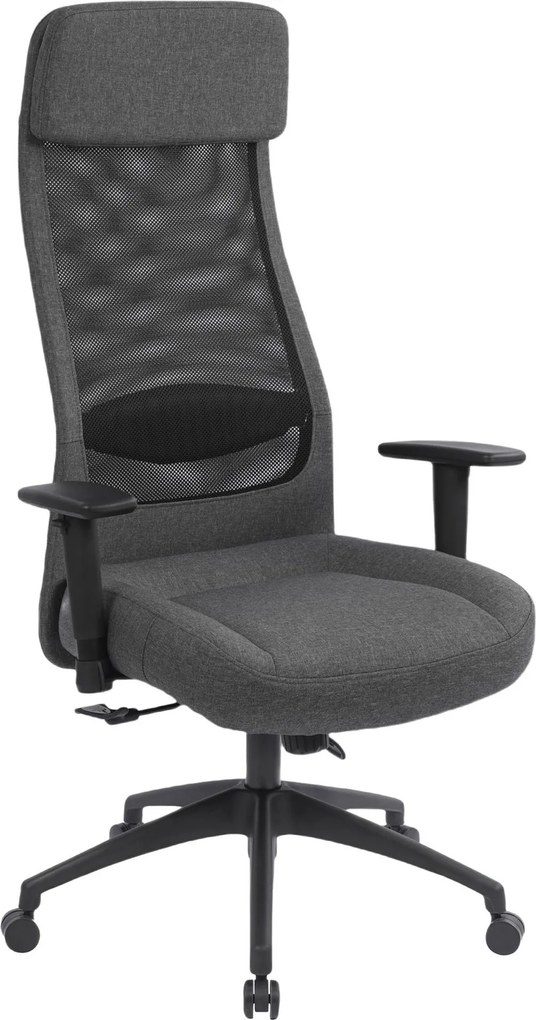 Ergonomické křeslo MOLFETA tmavě šedé