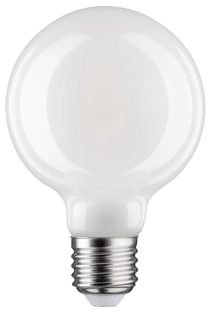 Paulmann 28701 LED opálová žárovka, 7,5W LED 2700K E27 stmívatelná, výška 12cm