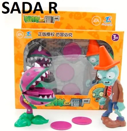 Silikonové figurky ze hry Plants vs Zombies 2 Set: sada R