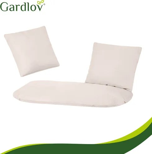 Dvojitý houpací polštář Gardlov - krémový