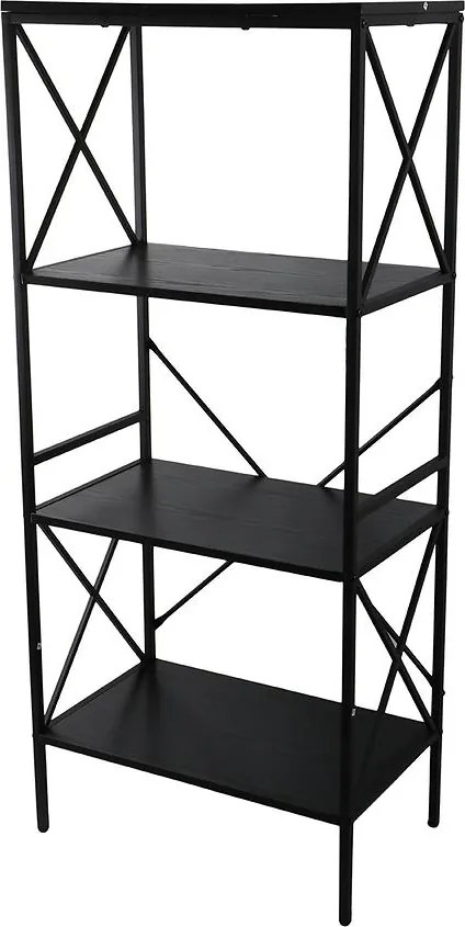 Regál Loft 8631 H black