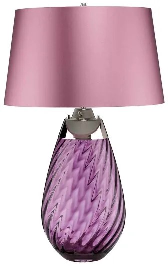 Elstead LENA-TL-L-PLUM - LED Stolní lampa LENA 1xE27/40W/230V 74 cm růžová