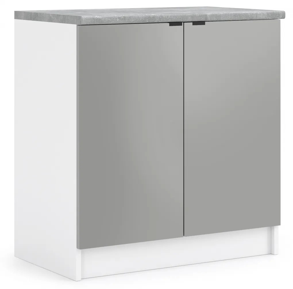 Kuchyňská skříňka spodní 80 cm - LAM D80 2D - Dvířka LETTY
